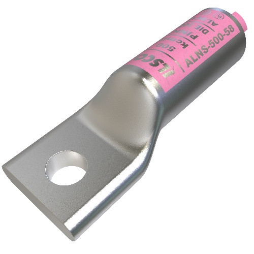 Ilsco ALNS-500-58 Compression Lug - Aluminum, 500 MCM, Stranded, 35 kV ...