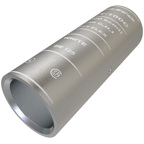 Ilsco CT-1000 Compression Splices - Copper, 1000 MCM, Stranded, 35 kV ...