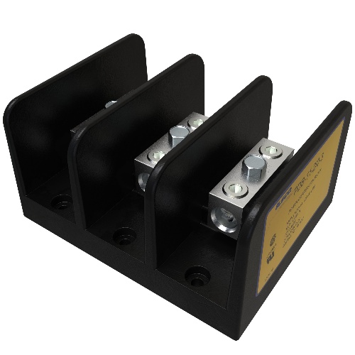 Ilsco PDB-11-2/0-3 Power Distribution Block - Aluminum, 2/0-14 AWG ...