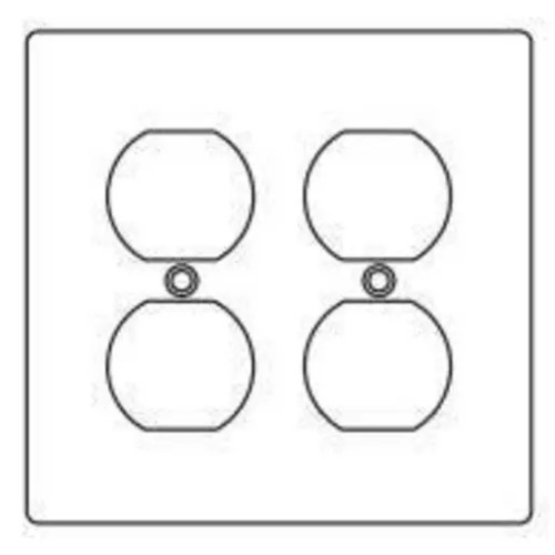 Killark 2FA Industrial Location Device Box Cover - Aluminum, Powder ...