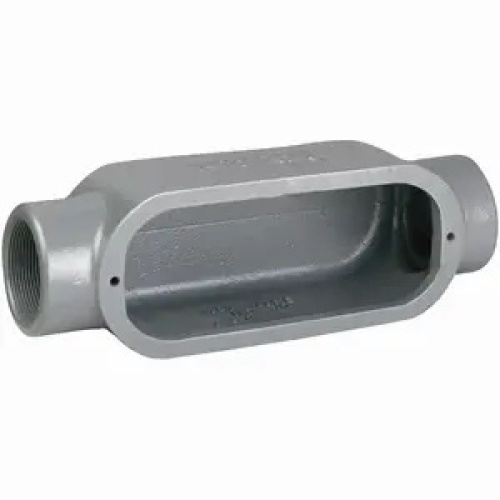 Killark C448 Industrial Location Conduit Body - 1-1/4", Iron, Powder ...