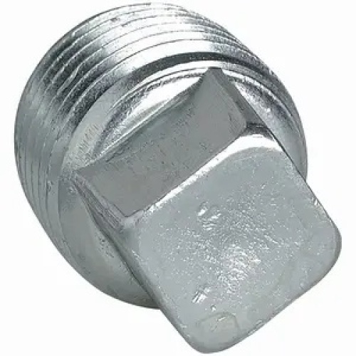 Killark CUPX-250 Hazardous Location Square Head Plug - 1/4", Aluminum ...