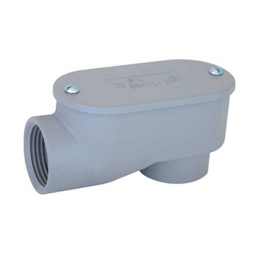 Killark EASLB-1CGN Conduit Body - 1/2", Aluminum