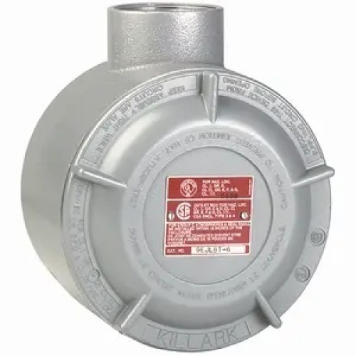 Killark GEJLBT-6 Hazardous Location Outlet Body - 2", Aluminum, Powder ...