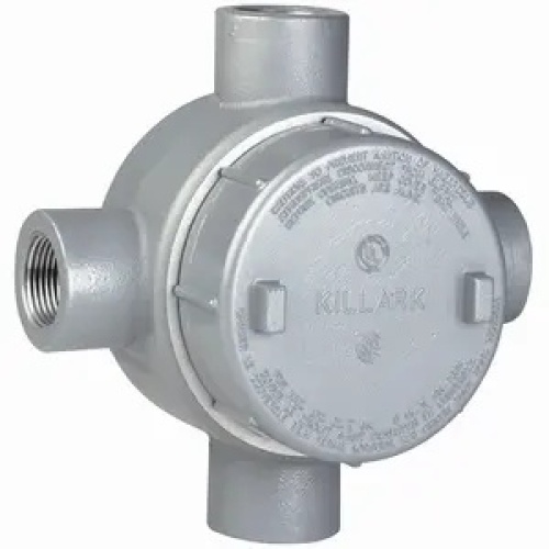Killark GEJXT-5 Hazardous Location Outlet Body - 1-1/2", Aluminum ...