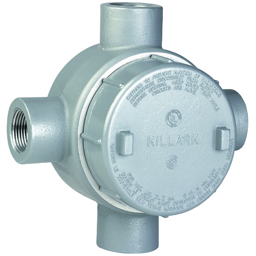 Killark GEJXT-6M Hazardous Location Outlet Body - 2", Iron, Powder ...