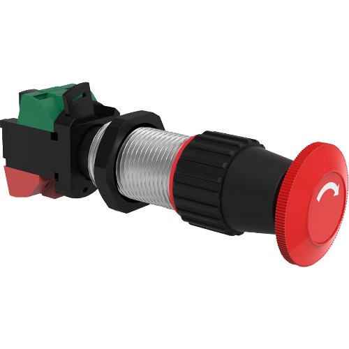 Killark GZMPL1R3 - Push Button, 10 Amp, Red