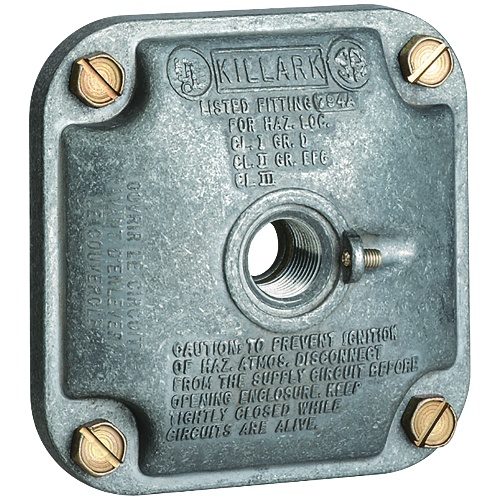 Killark JH-2 Hazardous Location Outlet Body - 3/4", Aluminum, Natural