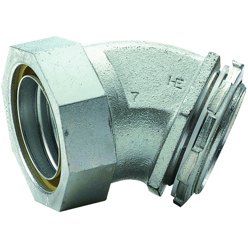 Killark K0754 Industrial Location Liquid Tight Connector - 3/4", Steel ...