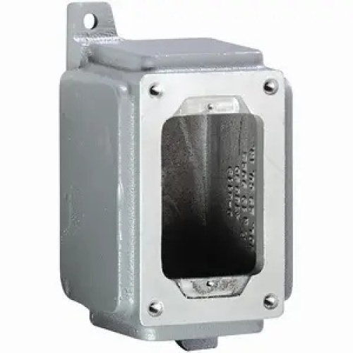 Killark SWB-42 - Back Box, Aluminum Device Body, Gray