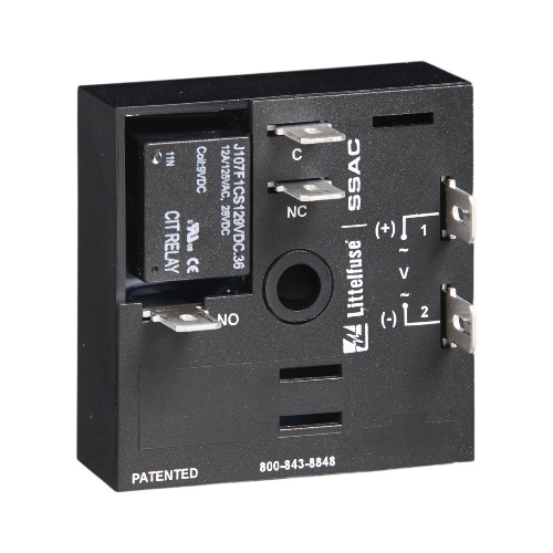 Littelfuse KRDM220 Time Delay Relay - 24 Volt, 24 Volt (DC), Double ...