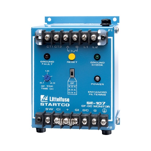 Littelfuse SE-107D Gf-Gc Monitor Uvr 120 VAC/VDC Supply