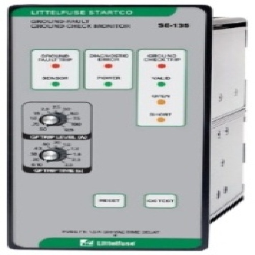 Littelfuse SE-135-XGC-00 GROUND-FAULT GROUND CHECK RELAY EXT-GC