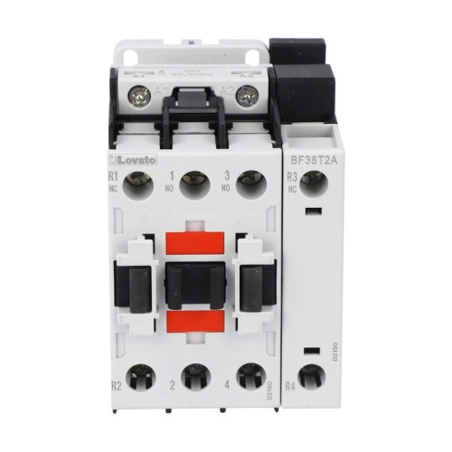 Lovato BF38T2A02460 IEC Contactor, AC Coil 60 Hz, 24 VAC, 56 Amp, 2 NO ...