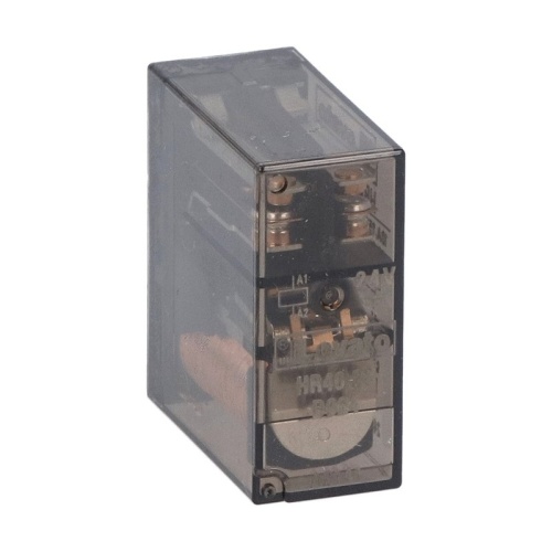 Lovato HR402CA230 Miniature relay, 230VAC, 5A, 2C/O contact. Fitting on ...