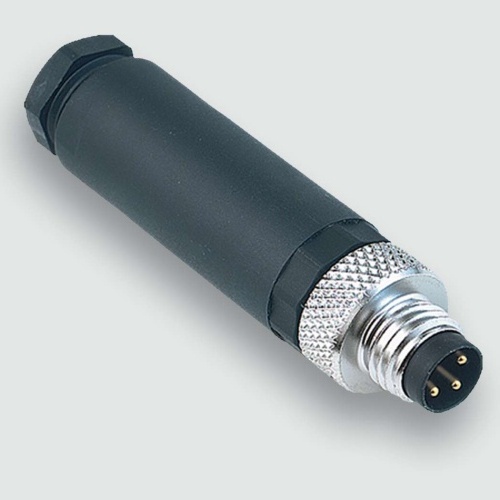 Lutze 490035 - Field wireable connector, M8 straight