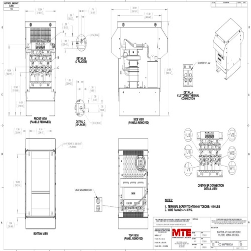 MTE MAPW0083A Matrix® AP - 83 Amp, 240 VAC, NEMA 3R, 60 Hz