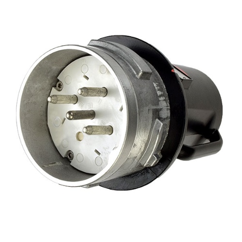 Meltric 26-91076 Hazardous Location Plug - 250 VAC, 100 Amp, Metal