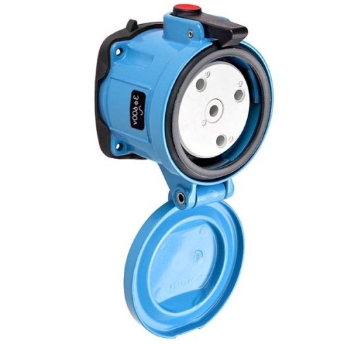 Meltric 39-64183-K14-375 Standard Duty DR100 Receptacle 600 VAC 100A ...