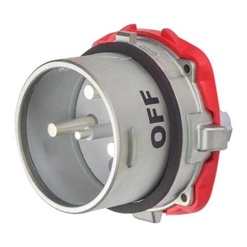 Meltric 66-98043-HAZ Hazardous Location DSN150 Inlet 480 VAC 150A Metal ...