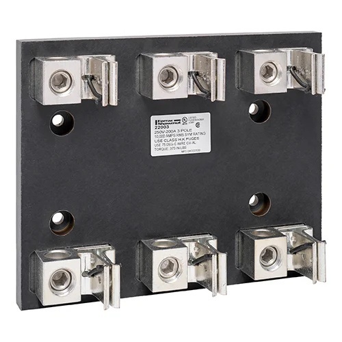 Mersen 22003 Fuse Holder, Class R, 250 Volts, 200 Amp