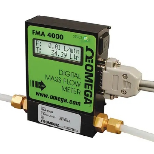 Omega FMA-4312 Programmable Mass Flow Meter and Totaliz