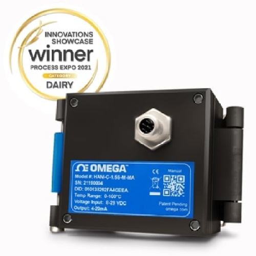 Omega HANI-C-2.0I-P-MA Industrial Plastic Pipe Clamp HANI Temperature ...