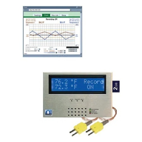 Omega ISD-TC ENVIRONMENTAL MONITOR, DUAL TC