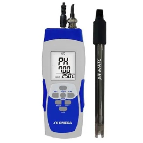 Omega PHH444-DL PH/MV/TEMPERATURE METER DATA LOGGER