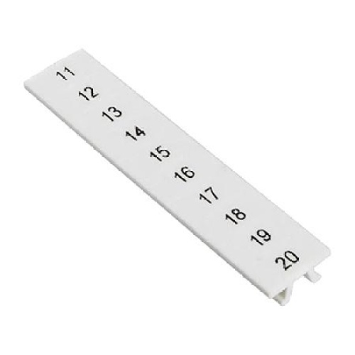 PCTEL 1051029:0011 - 11-20 Vertical Terminal Block Labels
