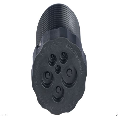 Panduit CESUM3-R406 Round Membrane Plate Cable Entry System