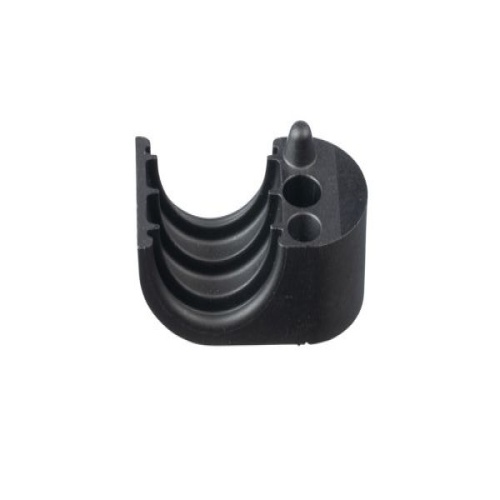 Panduit CLC62X1S8TL370 Corrugated Loom Tube Clamp - Black