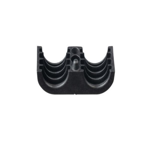 Panduit CLC75X2S8TL370 Corrugated Loom Tube Clamp - Black