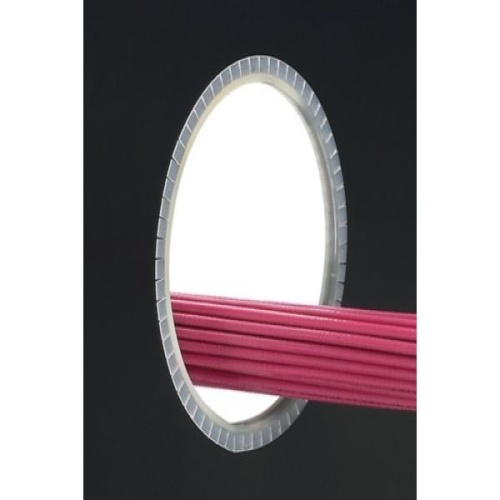 Panduit GEE144FR-CY Slotted Grommet Edging