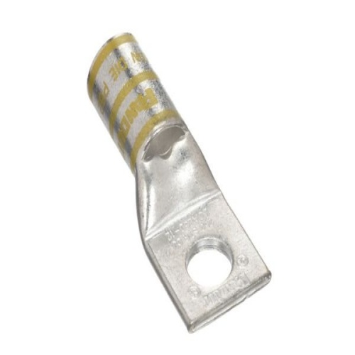 Panduit LCA250-12-X Pan-Lug™ Compression Lug, 250, Tin Plt Copper, Strt ...