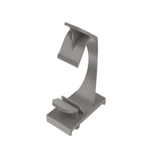 Panduit LWC100-H25-C14 Latching Wire Clip - Gray