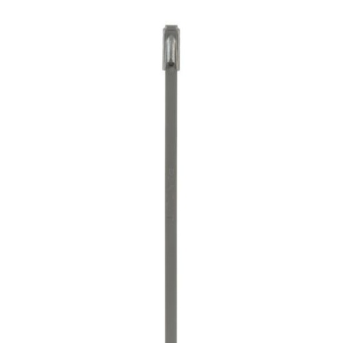 Panduit MLT2S-CP Pan-Steel® Stainless Steel Cable Tie - 7.9", Metallic