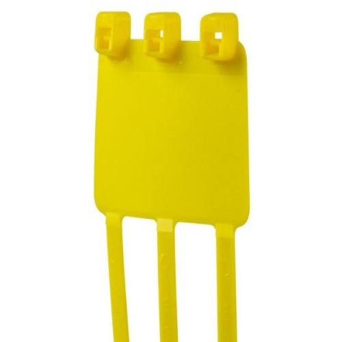 Panduit PL3M2S-D4Y Premium Cable Tie - 7.4", Yellow