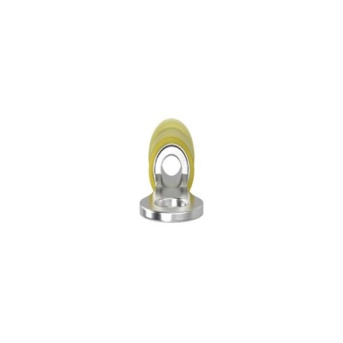 Panduit PNF10-10R-D Pan-Term® Ring Terminal, Funnel, Yellow, Nylon, 10 ...