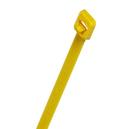 Panduit PRT4S-M4Y Premium Cable Tie - 14.5", Yellow