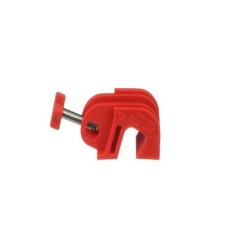 Panduit PSL-CBNT-V Circuit Breaker Lockout no tool, Nylon, Red, 2.05"x0 ...