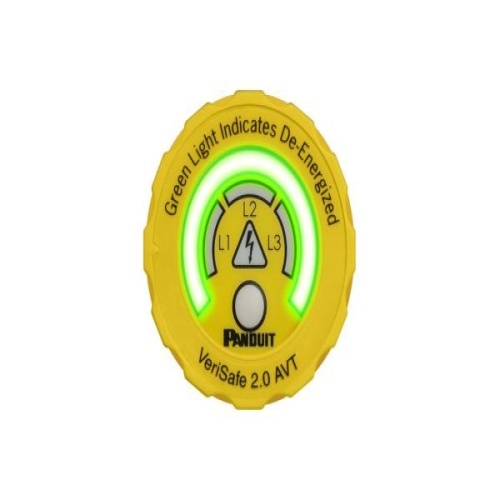 Panduit VeriSafe 2.0 AVT 3P, 4' (2.4m) system cable, Batt-Free Indicator