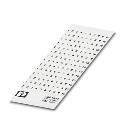 Phoenix Contact 0830486 Label EML (75X10)R YE