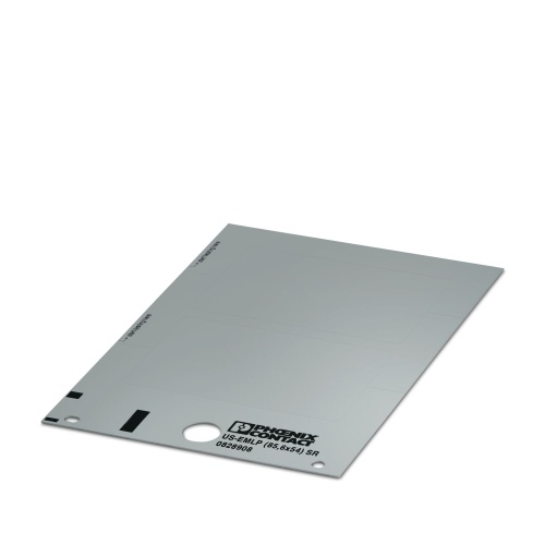 Phoenix Contact 0828908 Plastic label US-EMLP (85,6X54) SR