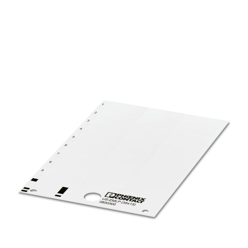 Phoenix Contact 0830300 Plastic label US-EMLP (35X15)