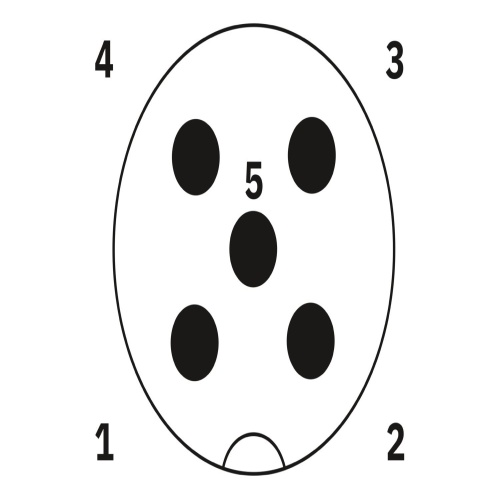 Phoenix Contact 1239892 Device connector front mounting SACCEC-M12MS ...