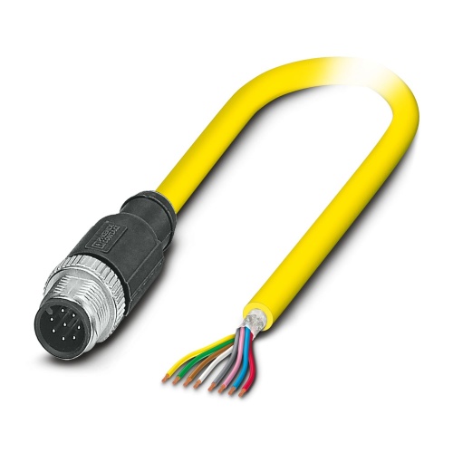 Phoenix Contact 1406071 Sensor/actuator cable SAC-8P-M12MS/10,0-542 SH BK