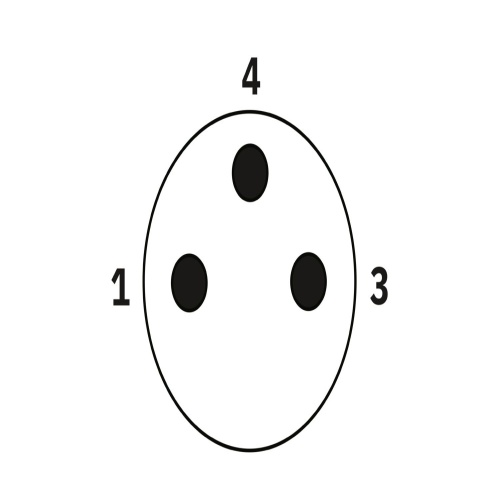 Phoenix Contact 1406281 Sensor/actuator cable SAC-3P-M8MS/ 2,0-542 BK