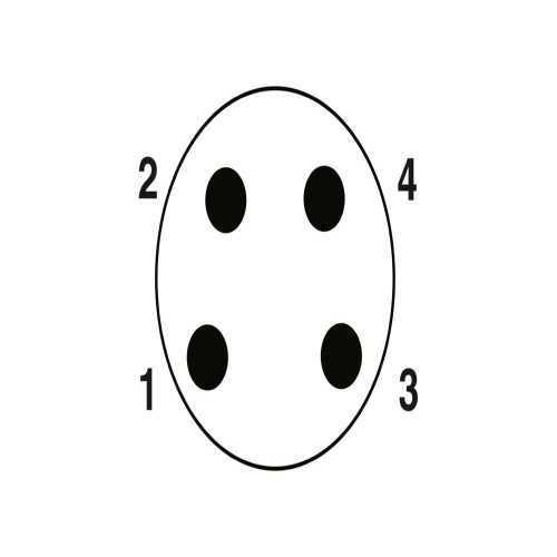 Phoenix Contact 1412256 Contact carrier SACC-CIP-M8MS-4P SMD R32