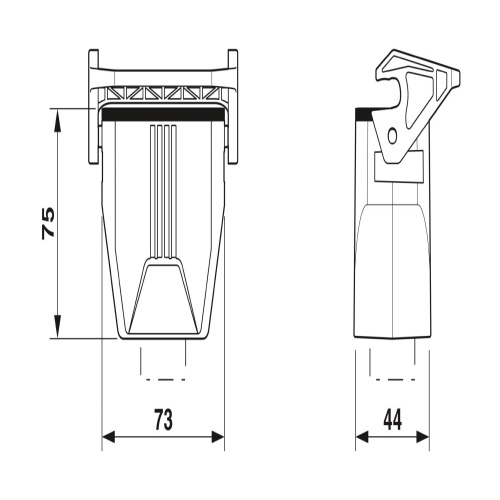 Phoenix Contact 1412586 Marine Coupling Housing HC-STA-B10-CHWS-1TTM32 ...